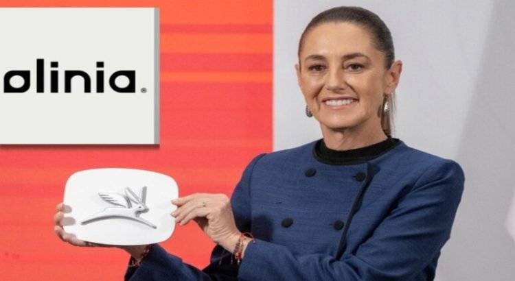 Sheinbaum revela logos de Olinia y adelantan revelación de su diseño ...